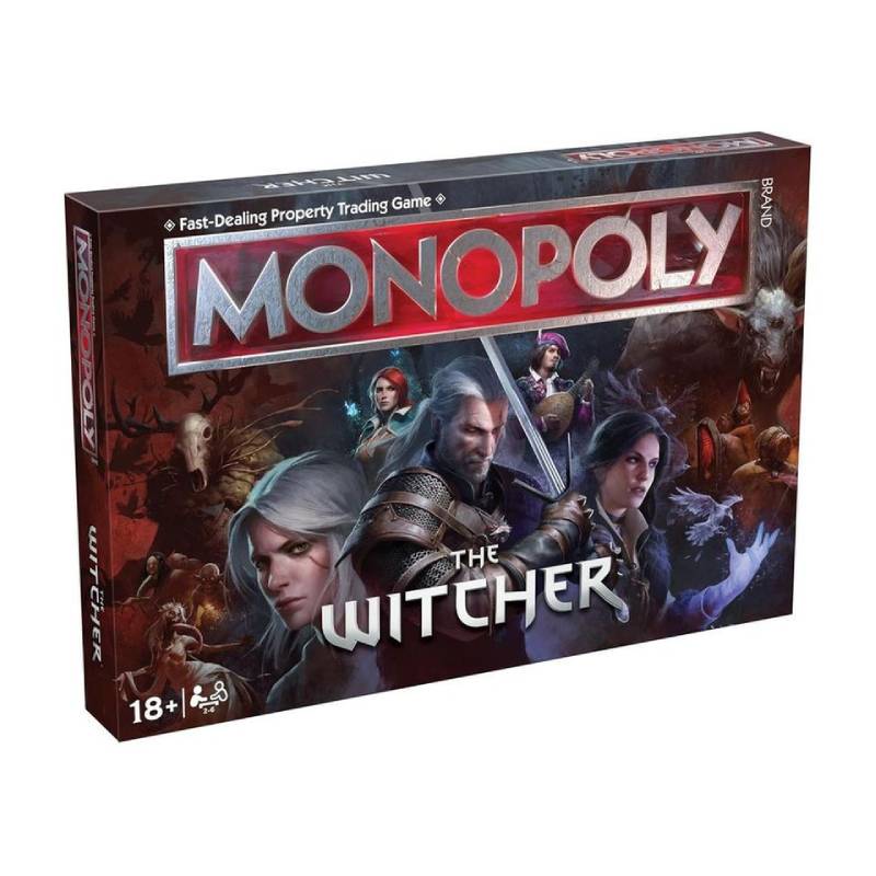 Društvena igra - Monopoly, The Witcher | Dice Arena